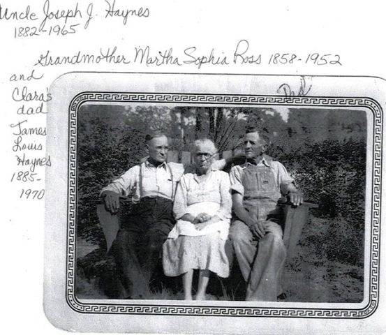 MARTHA ELIZABETH ROSS HAYNES